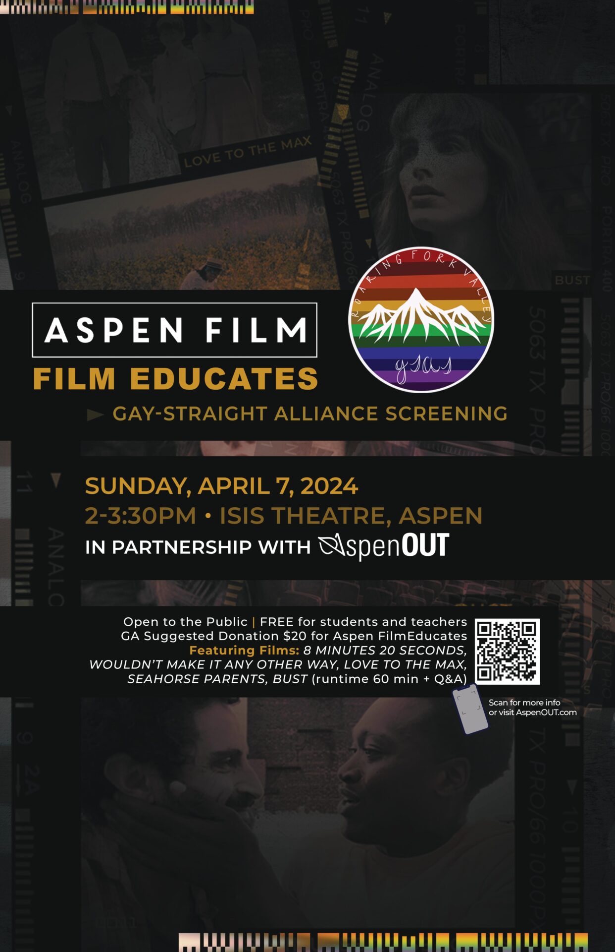 FilmEducates: Gay-Straight Alliance Screening - Aspen Film
