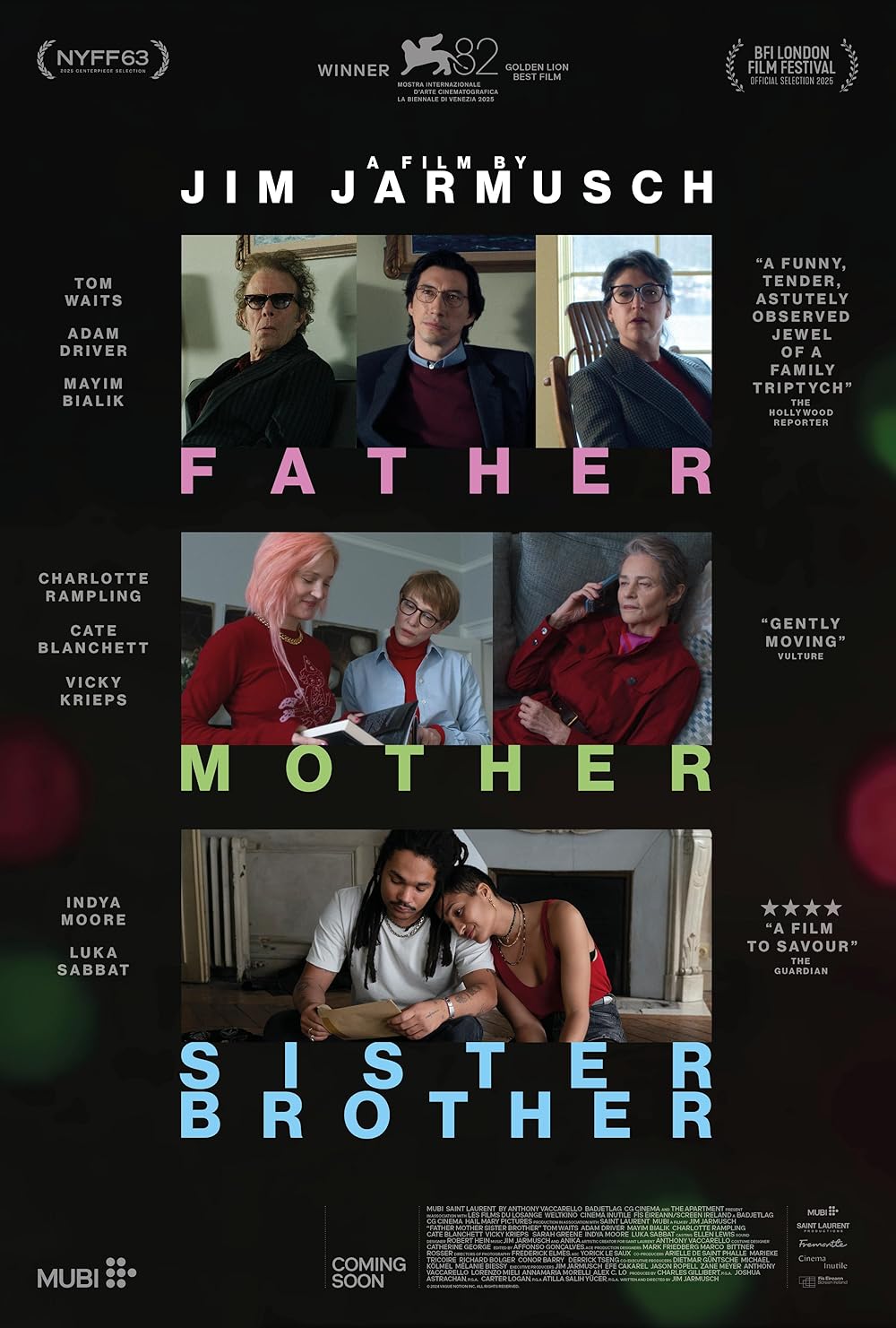 Indie Showcase: FATHER MOTHER SISTER BROTHER (2025) - Aspen Film